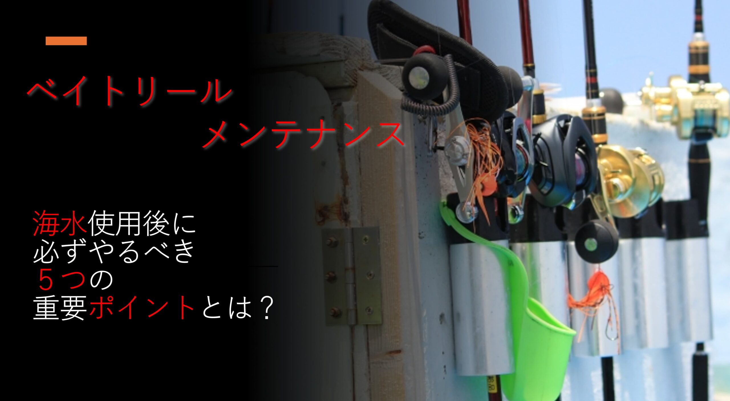 【ベイトリール メンテナンス】海水使用後にやる5つの重要ポイントとは？ | ベイトリール大百科 https://bait-reel.com